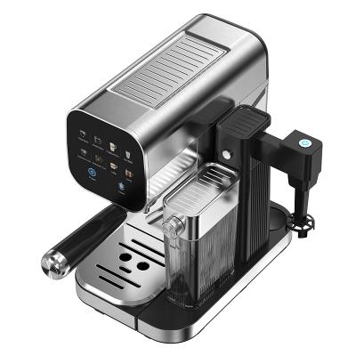 China 20 Bar Automatic Espresso Machine Hot Cool Milk Frother Touch Screen Home for sale