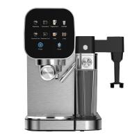 China 20 Bar Espresso Coffee Maker Hot Cool Milk System Touch Screen Programmable Home for sale