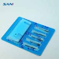 China High Performance Stainless Steel Dental High Speed Diamond Burs Set 5pcs/ Pack 11mm for sale