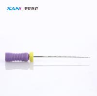 China Manual Stainless Steel Dental K File 21mm 25mm 28mm 31mm For RCT for sale