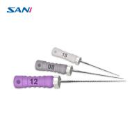 China Dental Stainless Steel Super C Files 06# 08# 10# 12# 15# For Root Canal Treatment for sale