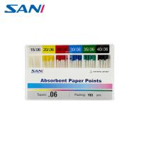 China Dental Gutta Percha Point Paper Absorbent Paper Points Taper 02/04/06/F1-F5 for sale