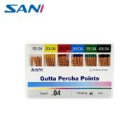 China Dental Endodontic Gutta Percha Points Taper 02/04/06/F1-F5 for sale