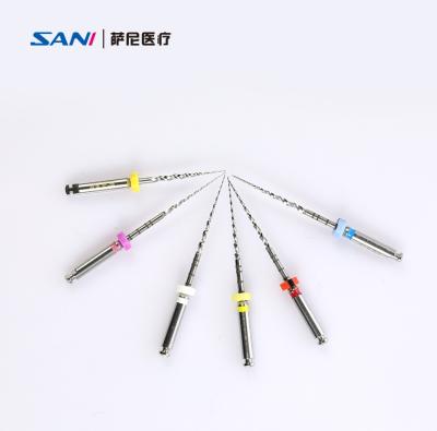 China High Cutting Efficiency Preservation Rotary Endodontic Files with 5 Years Shelf Life for sale