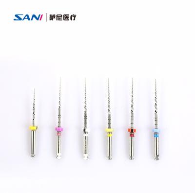 China Optimized Root Canal Dredging Rotary Dental Files 21mm/25mm/28mm/31mm Superpass File for Multiple for sale
