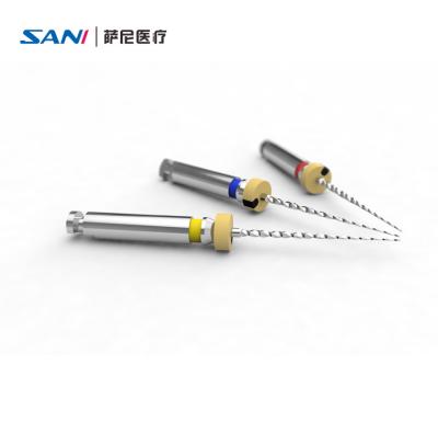 China Instrument Classification Class II Niti Rotary Files with Good Cutting Ability and 2.0N.cm Torque for sale