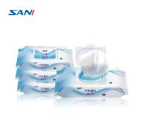 China No Alcohol Sanitary Tissue Paper , 80tablets/Pack Wet Tissue Wipes for sale