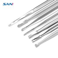 China Drilling Cutting 8mm Dental Carbide Burs CE Certification for sale