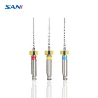 China Good Cutting Ability NITI Alloy Endodontic Rotary Files with and Shelf Life of 5 Years for sale