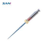 China Rotary 25mm Nickel Titanium Endo Retreatment Files For Dental Treatment for sale