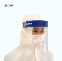 China Anti Fog Transparent PET Plastic Face Shield Dental Disposable Products for sale