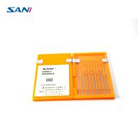 China Stainless Steel 10pcs/Box Endo Barbed Broach File For Root Canal Cleaning for sale