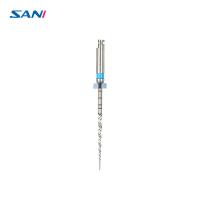 China Taper File Heat Activation Files Root Canal Niti Rotary Files For Dental for sale