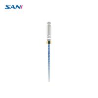 China Blue Root Canal Niti Heat Treated Endodontic Files Remarkable Safeness for sale