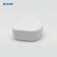 China White False Teeth Storage Case , High Temperature Resistant Denture Storage Box for sale