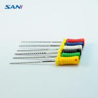 China Anti Fracture Endodontic Files And Reamers 21mm Reamer Dental Instrument Hand Use for sale