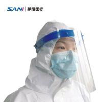 China Disposable Multiple Protection Adjustable Face Shield Anti Splash Anti Fog for sale