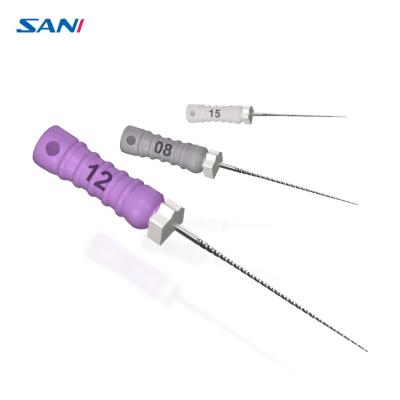 China Stainless Steel Dental Endo Files C FILES Handful 19mm 21mm 25mm 28mm 31mm for sale