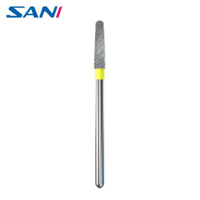China Stainless Steel Silver 11mm FG Dental Diamond Burs For Root Canal Treatment for sale