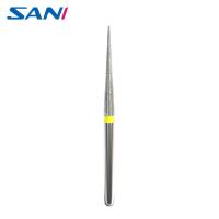 China 11mm Dental Bur Stainless Steel Diamond Bur Set For High Speed Handpiece for sale