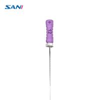 China 19mm 21mm 25mm 28mm 31mm Stainless Steel Dental Hand File C File For Root Canal Treatment for sale