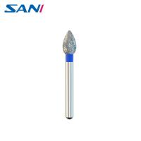 China Dental Stainless Steel Diamond Bur CE FDA ISO For Root Canal Treatment for sale