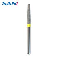 China 11mm FG Dental Stainless Steel Diamond Bur With CE FDA ISO Certificate for sale