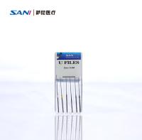 China Dental Root Canal Stainless Steel U Files For Root Canal Treatment for sale