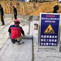 China Cold Wet Laid Construction Polyethylene Waterproofing Membrane No Leakage 50m/Roll for sale
