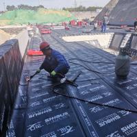 China 1m Width Sbs Modified Bituminous Waterproof Membrane For Roof And Basement Waterproofing for sale
