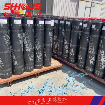 China Low Temperature Flexible App Modified Bitumen Membrane Crack Proof  10m roll for sale
