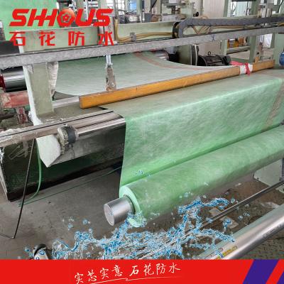 China Cold Wet Laid Construction Polyethylene Waterproofing Membrane No Leakage 50m/Roll for sale
