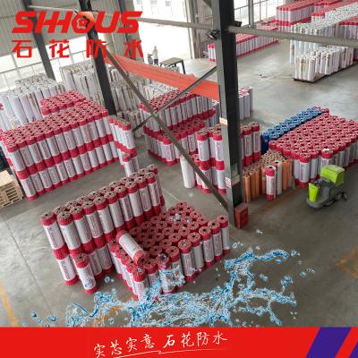 China Planting Roof Pe Pp Composite Polyethylene Waterproofing Membrane Roll 50 M / 100 M for sale