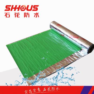 China Full Bonding Anti Water Channeling Self Adhesive Bitumen Roll Waterproofing Membrane for sale