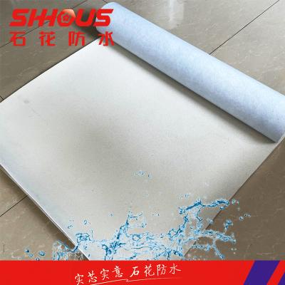China Backed Hdpe Sheet Waterproofing Pre Laid For Underground Engineering for sale