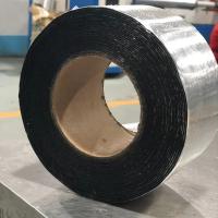 China Asphalt Self Adhesive Roofing Waterproof Membrane For Color Steel Tile Roof Crack Repair for sale