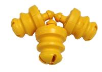 China Yellow Inside Rubber for Citroen C4 Rear Air Suspension Spring OE#PN001004 for sale