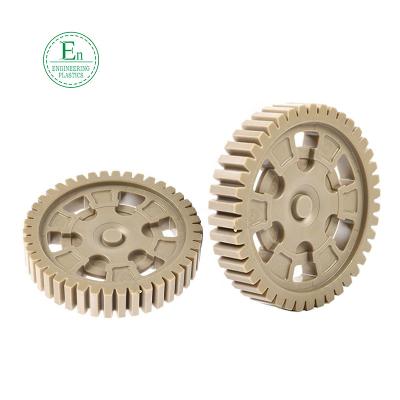 China ISO9001 High Performance Plastics Peek Parts OEM Gearing for sale