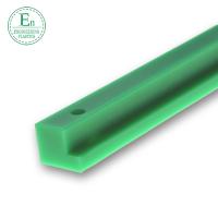 China Green Plastic CNC Machining Chain Guide Rail Transmission Parts for sale