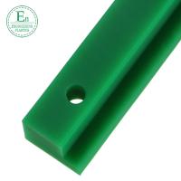 China Green Plastic CNC Machining Chain Guide Rail Transmission Parts for sale
