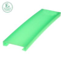 China Green Plastic CNC Machining Chain Guide Rail Transmission Parts for sale