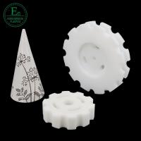 China Wear Resistance CNC Machining Nylon Wheel Rack Gear for sale