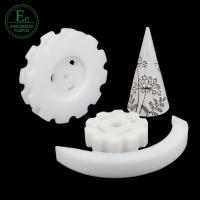 China Wear Resistance CNC Machining Nylon Wheel Rack Gear for sale