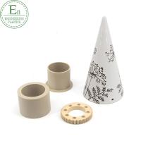China High Temperature Peek Plastic Sleeve Bushings Wear Resistant for sale