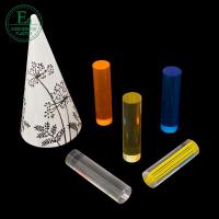 China 1.2g/cm3 Colored Acrylic Bar Rod 20mm Thickness  ISO 9001 for sale