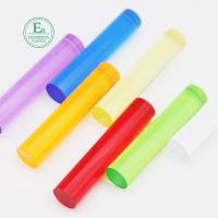China Transparent Hollow Acrylic Pipe Plastic PMMA Crystal Acrylic Rod Sheet for sale