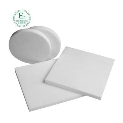 China Self - Lubricating White PTFE Sheet Plate Customized Shape for sale