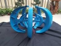 China 5 Blades Vertical Wind Turbine Generators For Home Wind Power Generation System for sale