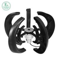 China 1000W Vertical Axis Wind Turbine Generators 5 Blades High Efficiency for sale
