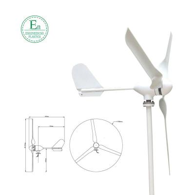 China Low Start Up Wind Speed Wind Turbine Generator 3 Blades 600W for sale